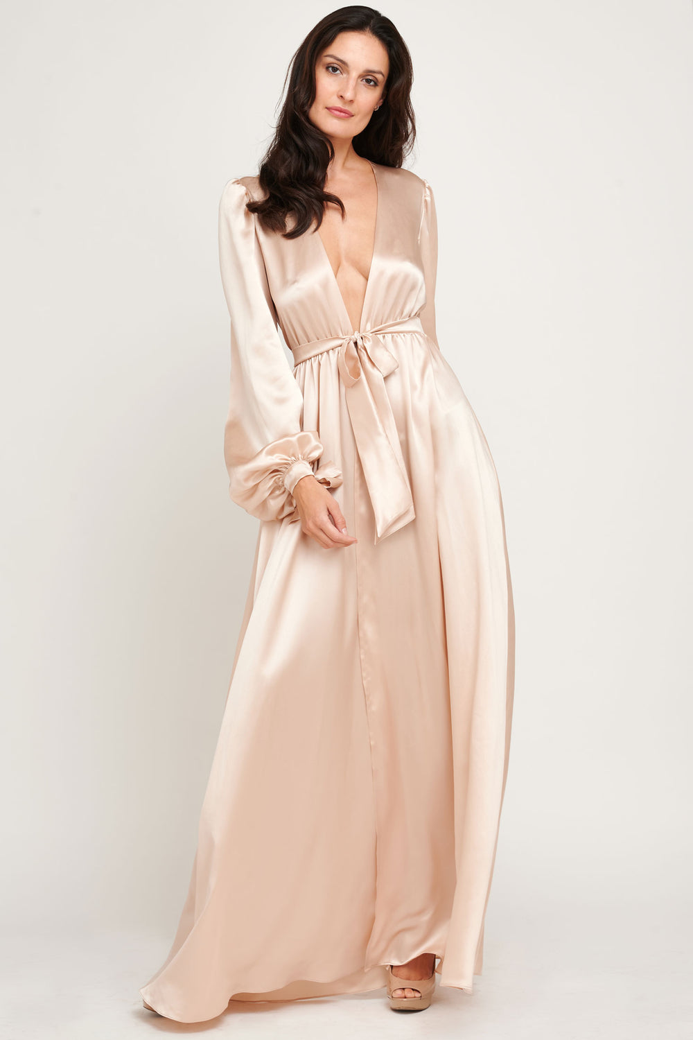 100% silk dressing gowns | Vintage inspired, floor length robes