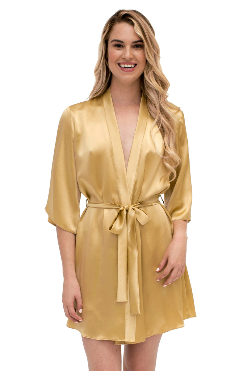 Victoria robe | Handmade, 100% silk robes and luxury lounge wear